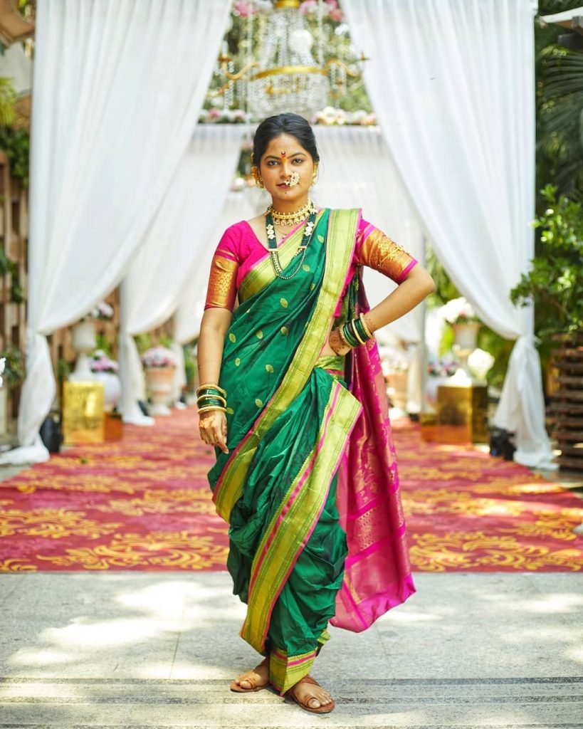 Nauvari Saree Blouse Designs: A Perfect Blend of Tradition and Style