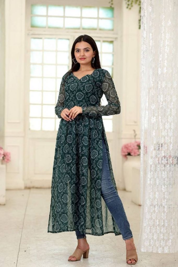 Top 25 Stylish Long Kurti Designs for a Modern Ethnic Look